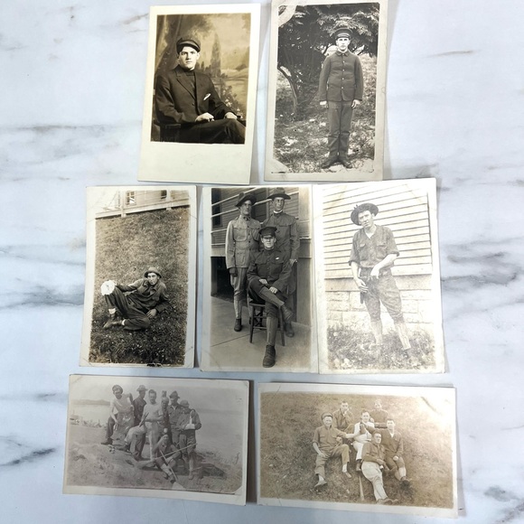 Other | Vintage War Real Photo Postcards Army | Poshmark
